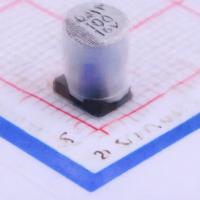China SAMYOUNG MVK 16V100 6.3 8 surface mount capacitor offering stable capacitance and low leakage current for sale