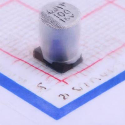 China SAMYOUNG MVK 16V100 6.3 8 surface mount capacitor offering stable capacitance and low leakage current for sale