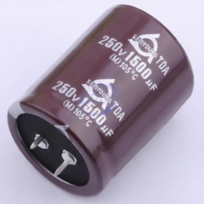 China Large Sized Aluminum Electrolytic Capacitors Featuring SAMYOUNG TDA250V1500M35*45 V for SMPS Applications for sale