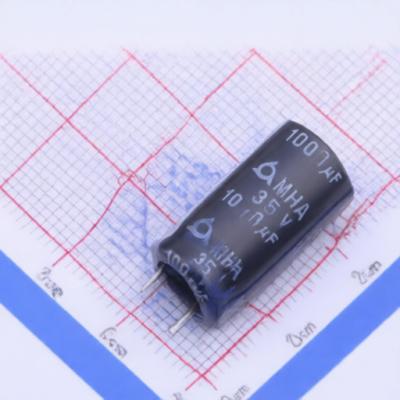 China Miniature Aluminum Electrolytic Capacitors Designed for Household Appliances SAMYOUNG MHA35V1000M10*20 3.5CC for sale