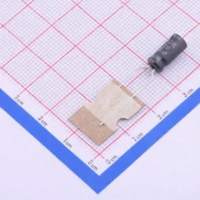 China Miniature Aluminum Electrolytic Capacitors SAMYOUNG SHL25V10M5*11 5.0TP 2000 Hours Operation Assured for sale