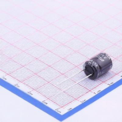 China Miniature Aluminum Electrolytic Capacitors SAMYOUNG NXA 25V470 10*12.5 Non Solvent Proof and Durable for sale