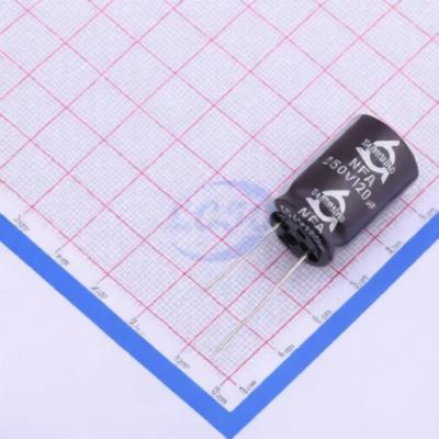 China Miniature Electrolytic Capacitors SAMYOUNG NFA 250V120 M 16*25 High Ripple Long Life for Stabilizers for sale