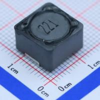China High saturation current shielded SMD power inductors Shun Xiang Nuo SMDRI127-221MT designed for power management solutions for sale