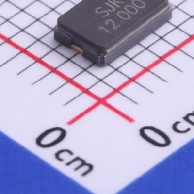 China Low profile smd crystal units frequency tolerance 30ppm SJK 6I12000F16UCG ideal for pda gps smart and av equipment for sale
