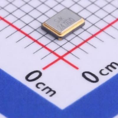 China Seam Sealed Ceramic Surface Mount Quartz Crystal Unit SJK 7U24000E07UCG 24 MHz Frequency Control Component for sale