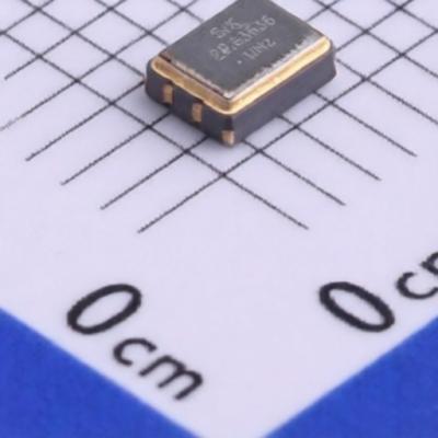 China 3225 size smd crystal oscillator SJK 3N28636AG33YC with low profile 1 millimeter height and Pb free RoHS compliance for sale