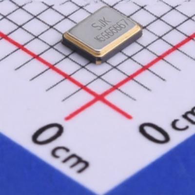 China Surface mount crystal unit SJK 7U16666AE12UCG ultra miniature low profile 0.7mm frequency 10 to 64 MHz for sale