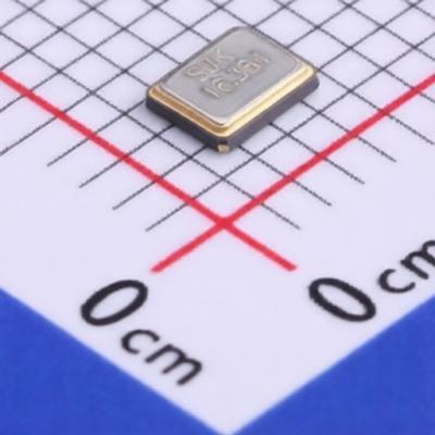 China Surface mount quartz crystal unit SJK 7U16384E15UCG featuring AT fundamental frequency vibration mode for sale