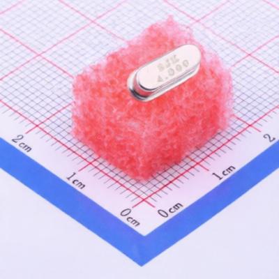 China high precision 49S plug in crystal oscillator 4 megahertz frequency with 10 picofarad load capacitance SJK 6BS04000F10UCG for sale