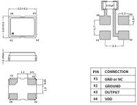 China SMD Temperature Compensated Crystal Oscillator Module SJK 8W30000P33XCA with Low Current Consumption for sale