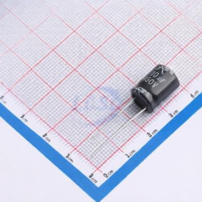 China Durable Radial Type Aluminum Electrolytic Capacitor KH2W100M1013EAH1B0LC Rated 450V 10uF Capacitance for sale