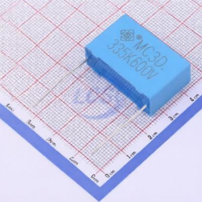 China MC3D335KV1B0320200110EVT STE 3D1U335KV1B0320200110EVT 3.3uF 600VDC Capacitor with Stable Performance for sale