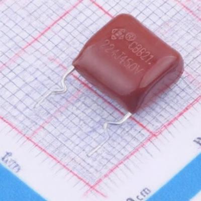 China Electronic Capacitor CBB21 0.1uF 100VDC 0.1 Percent Tolerance 100KHz Frequency STE B22S224JN231120100060EOJ for sale