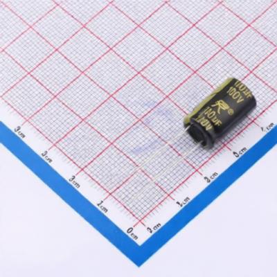 China Radial Aluminum Electrolytic Capacitors SRD EH2A101M1016EBH1B0LC for Various Electrical Circuit Applications for sale
