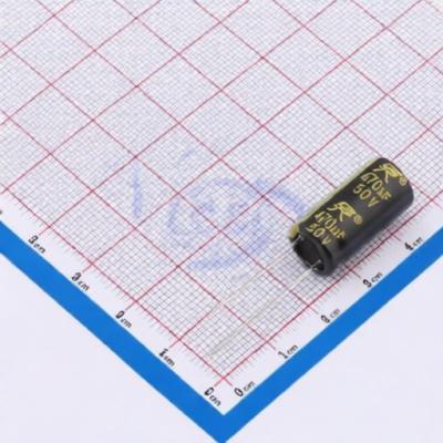 China Aluminum Electrolytic Capacitors SRD EF1H471M1020EBH1C0LC Rated 35V Capacitance 470uF For Industrial for sale