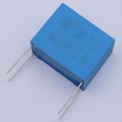 China Box type metallized film dc link capacitor STE 3D1U606KIMB0580450300EVT with 600V 60uF capacitance and 10 tolerance for sale