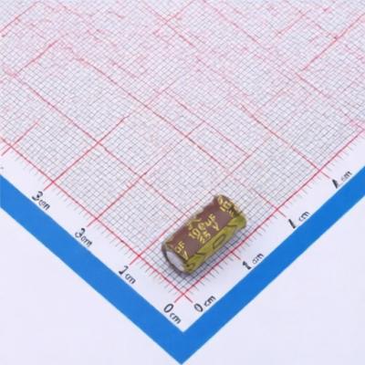 China Durable Radial Type Aluminum Electrolytic Capacitor SRD EL1E101M6L12CDH1D0LC for Electronic Applications for sale