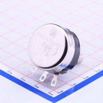 China Durable carbon film potentiometer TOCOS RV24YN20S-B502 single shaft single unit 24 size linear taper for sale