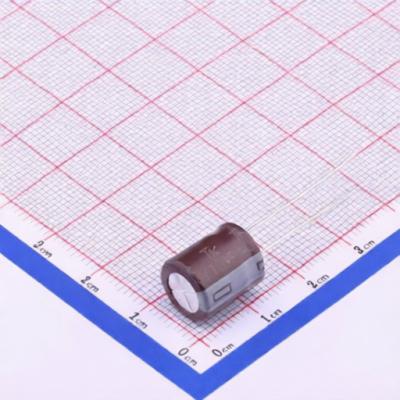 China Radial lead electrolytic capacitor TK 2GUTWHS100M0G12 160 volts 100 microfarads designed for apparatus for sale