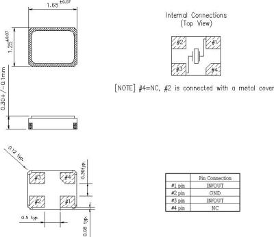 China Wireless device crystal unit TST TZ3241B ultra miniature smd package with 24 MHz frequency and low aging rate for sale