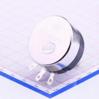 China Carbon film potentiometer TOCOS RV30YN20S-B102 single shaft linear taper 102M resistance 20mm shaft length JIS compliant for sale