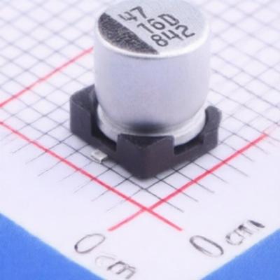 China Surface mount capacitor TEAPO VDV476M016S0ANC01K offering performance across broad temperature range for sale