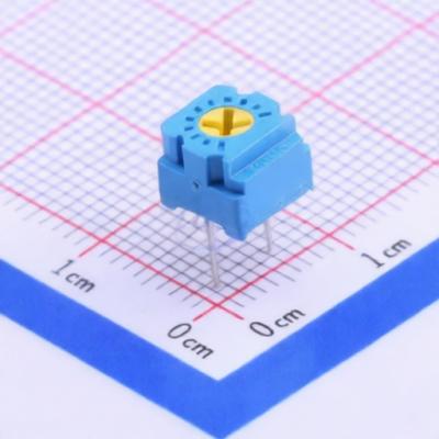 China Single turn cermet trimmers TOCOS GF063P1-B201 with large diameter shaft and RoHS compliant materials for sale