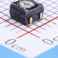 China TOCOS G32AT B504 single turn trimmer potentiometer with j hook terminals and sealed surface mount design for sale