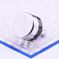 China Industrial carbon film potentiometer TOCOS RV24YN20S-B504 24 size single shaft linear taper resistor for sale