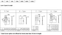 China Stable sliding force and long life TT Electronics PS60G-B2SBR10K slide potentiometer with metal lever for sale