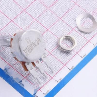 China Panel potentiometer with 16mm conductive plastic element metal shaft bushing TT Electronics P160KN2-4QC20B10K multi ganged for sale