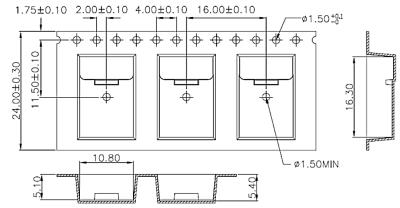 China TO-263 package high power resistor TT Electronics WSMHP25-150RF thick film on alumina substrate design for sale