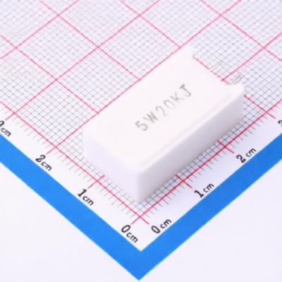 China Water Cement Resistors TyoHM SQM5W20KJP1 Used in Computers Home Appliances and Information Equipment for sale