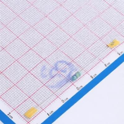 China TyoHM RT 1/4W 2M F T B high voltage metal glaze resistors with ceramic rod and flameproof epoxy coating for sale