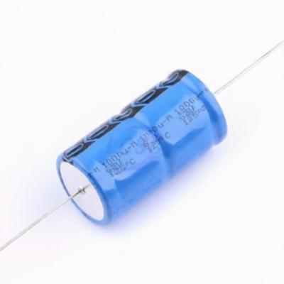 China Polarized axial aluminum capacitor VISHAY MAL212018102E3 with extended temperature range and long life for sale