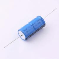 China Long life polarized capacitor VISHAY MAL213818102E3 with charge discharge proof design and cylindrical aluminum case for sale