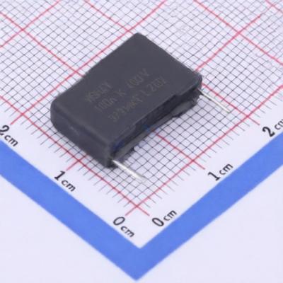 China Radial Potted DC Film Capacitors VISHAY BFC237351104 with Flame Retardant Plastic Case and Epoxy Resin for sale