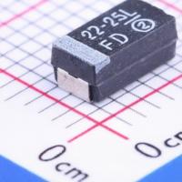 China Solid tantalum surface mount chip capacitor VISHAY 293D226X9025C2TE3 with molded case and EIA certifications for sale