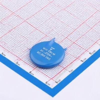 China single layer AC disc capacitor Vishay W1X223MCVCF0KR for EMI RFI suppression and Class X1 applications for sale