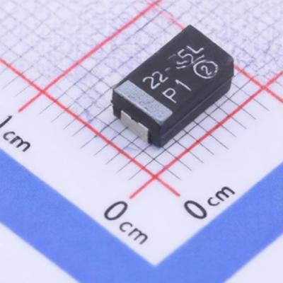 China Molded case tantalum chip capacitors VISHAY 293D226X9025D2TE3 with matte tin and tin lead termination options for sale