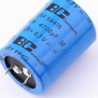 China aluminum electrolytic capacitor VISHAY MAL205658472E3 suitable for industrial and audio video systems for sale