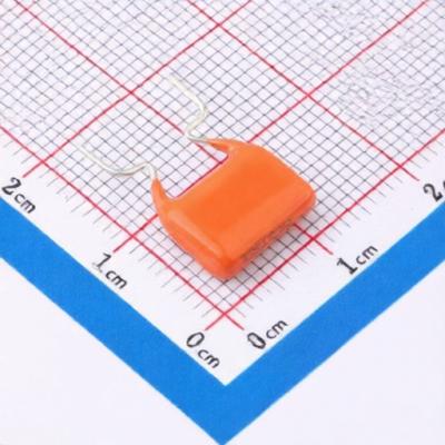China Flame retardant epoxy coated capacitor VISHAY BFC236825104 with polyester film dielectric and tinned wire leads for sale
