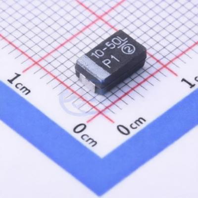 China Solid tantalum surface mount chip capacitor VISHAY 293D106X9050D2TE3 molded case with TANTAMOUNT technology for sale