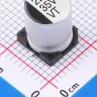 China VT Vertical Technology VT1V221M-CRF10 Wide Temperature Capacitors Chip Type with Extended Load Life for sale
