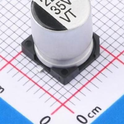 China VT Vertical Technology VT1V221M-CRF10 Wide Temperature Capacitors Chip Type with Extended Load Life for sale
