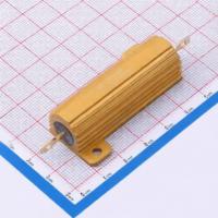 China Molded welded chassis mount wirewound resistor industrial power VISHAY RH0505R000FE02 with non inductive option for sale