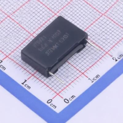 China Radial Potted DC Film Capacitors VISHAY BFC237323105 with Mono Construction and Epoxy Resin UL Class 94 V0 for sale