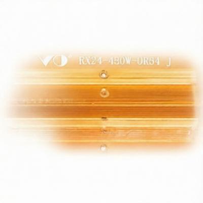 China VO RX24 450W 0Ω64±5% Gold Aluminum Shell Resistor with Excellent Thermal and Electrical Properties for sale