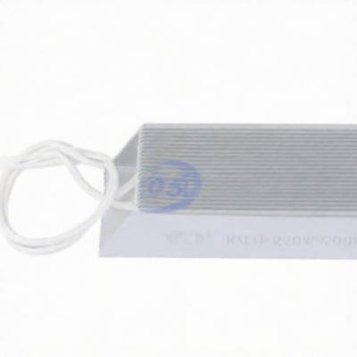 China Durable aluminum housed resistor VO RXLG-200W-300Ω±5% with stable resistance and high insulation capability for sale